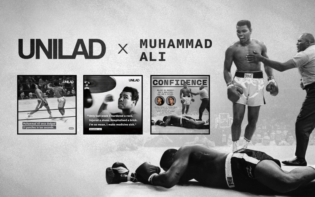 LADBIBLE GROUP PARTNER WITH MUHAMMAD ALI HUMANITARIAN AWARDS