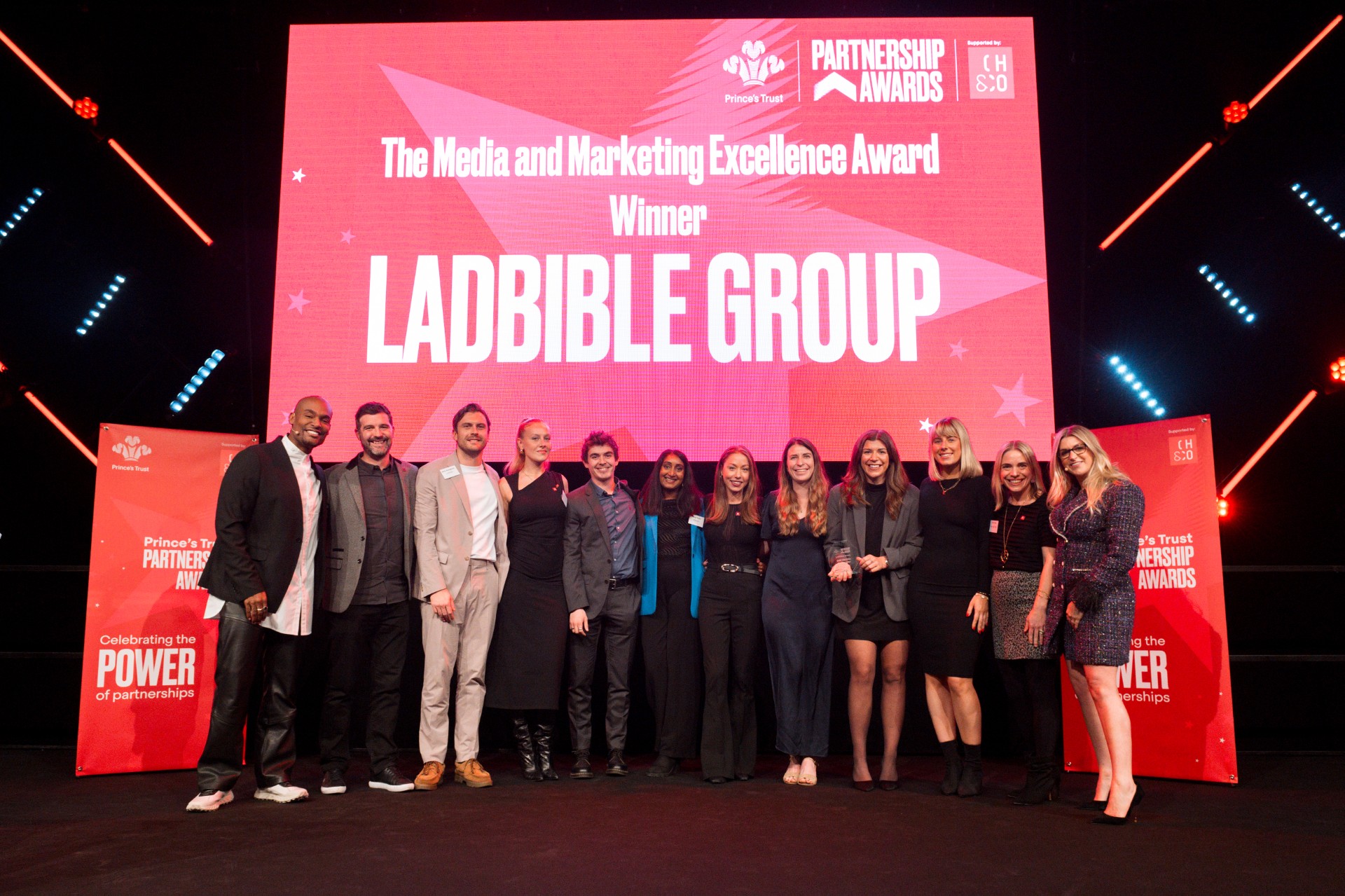 MEDIA AND MARKETING EXCELLENCE AWARD FOR THE KINGS TRUST